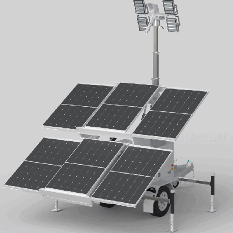 SAL-VTS6P-L | Heavy-Duty Solar Powered Light Tower